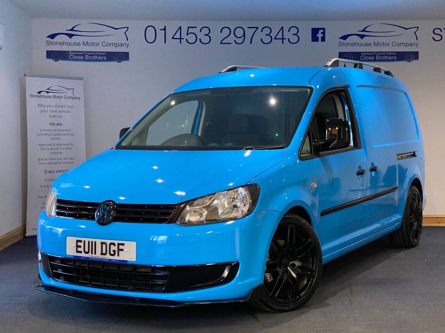 SOLD - Used VOLKSWAGEN CADDY MAXI 2011 Blue in Stonehouse ...