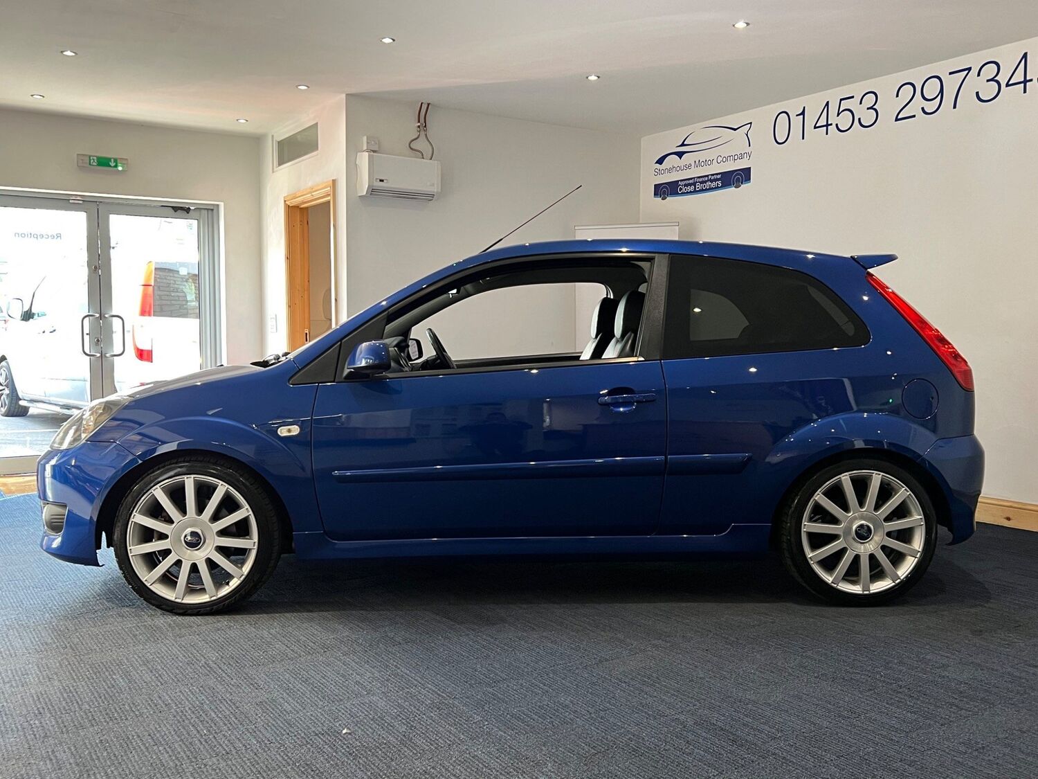 SOLD - Used FORD FIESTA 2008 Blue in Stonehouse, Gloucestershire ...