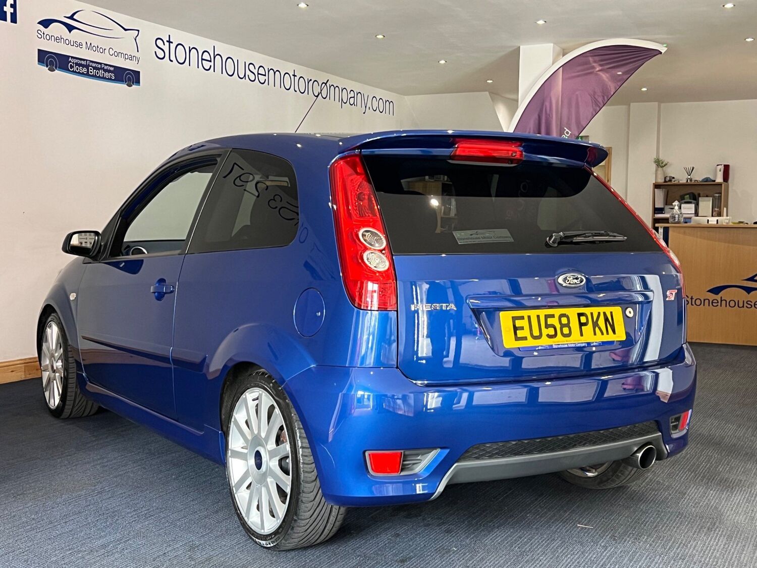SOLD - Used FORD FIESTA 2008 Blue in Stonehouse, Gloucestershire ...
