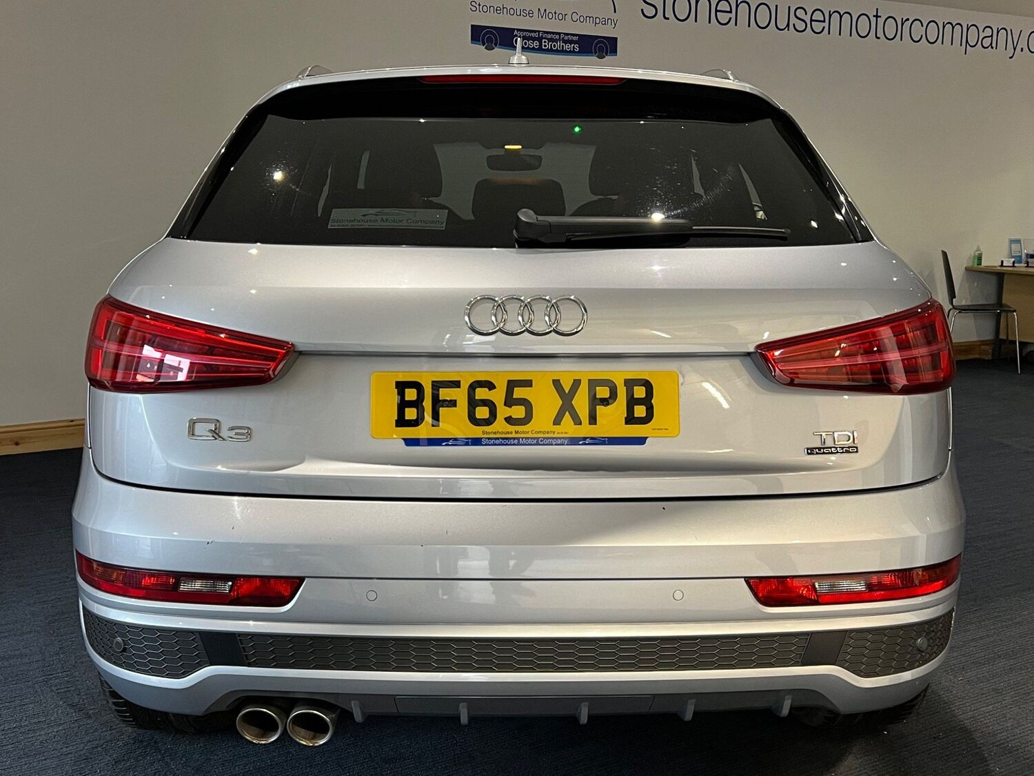 SOLD - Used AUDI Q3 2015 Silver in Stonehouse, Gloucestershire ...