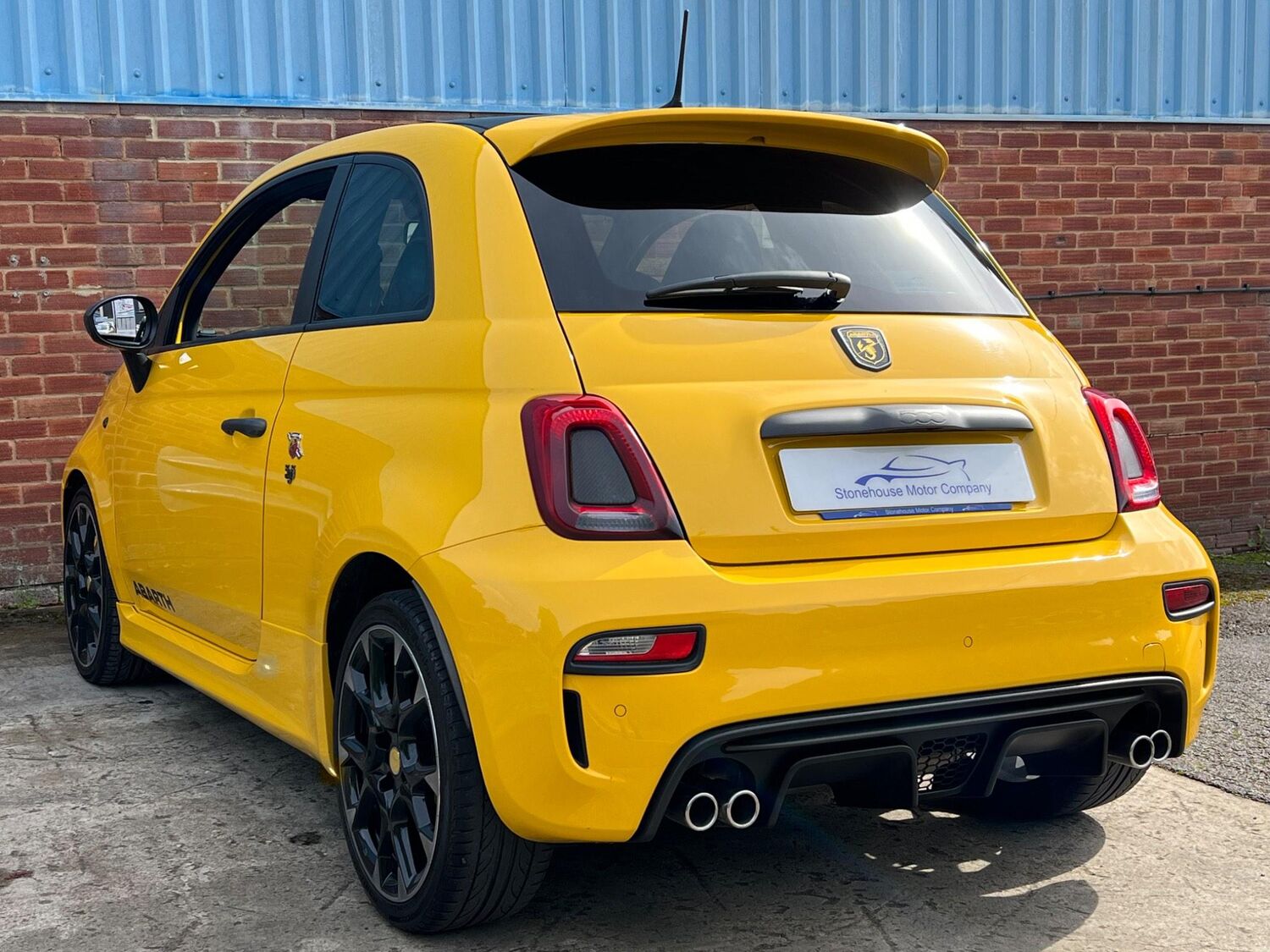 SOLD - Used ABARTH 595 2019 Yellow in Stonehouse, Gloucestershire ...