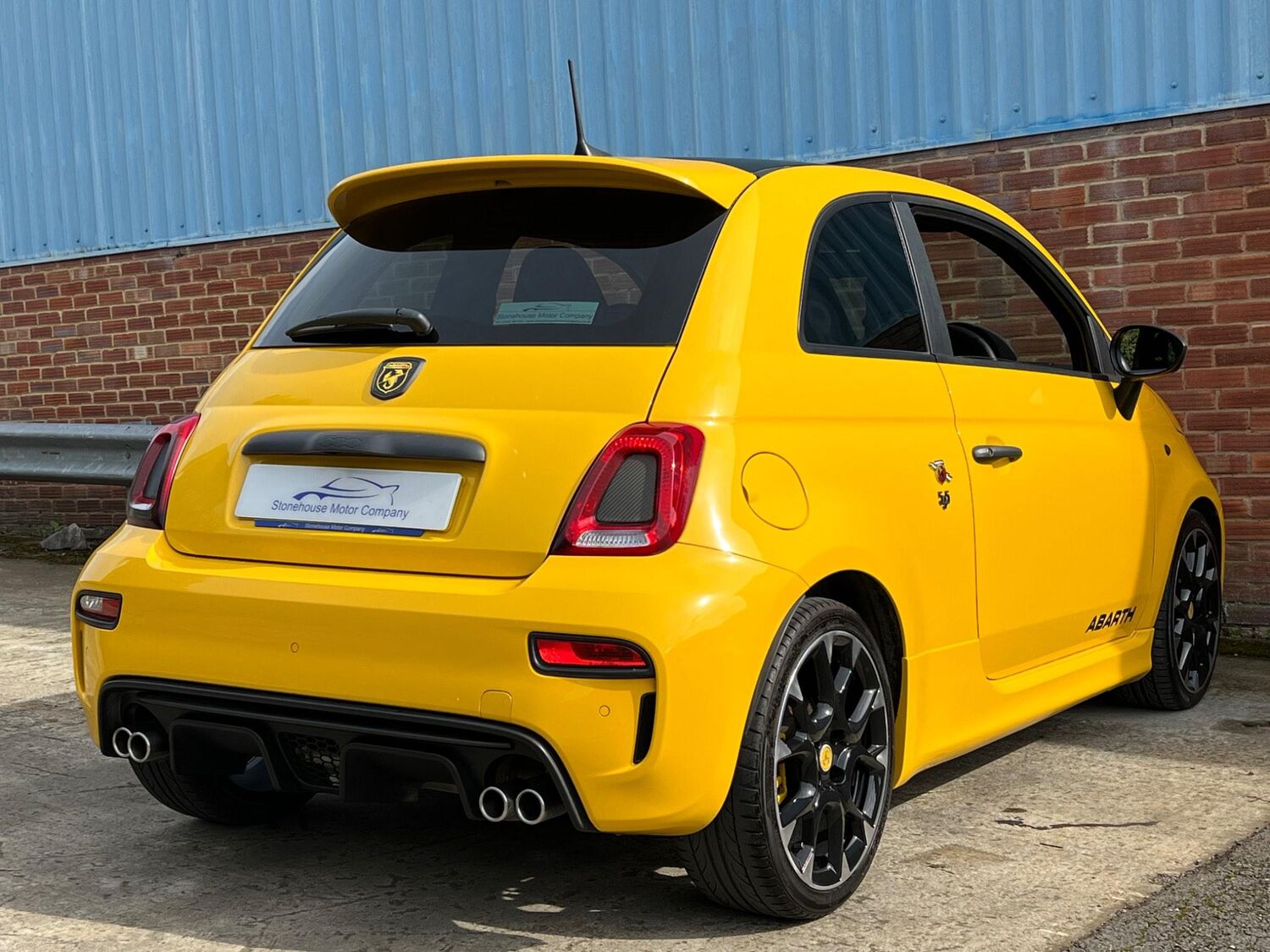 SOLD - Used ABARTH 595 2019 Yellow in Stonehouse, Gloucestershire ...